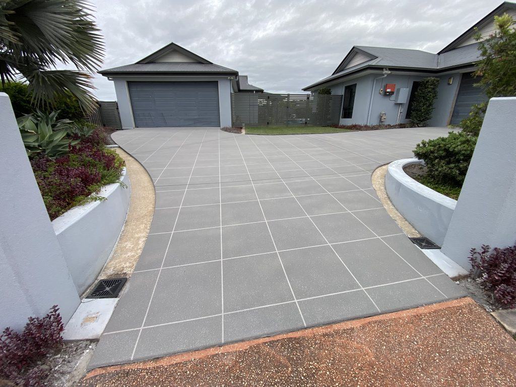 Decorative Concrete Brisbane - Coloured Concrete Driveways
